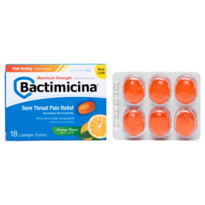 Bactimicina® Pastillas para las Anginas 18’s