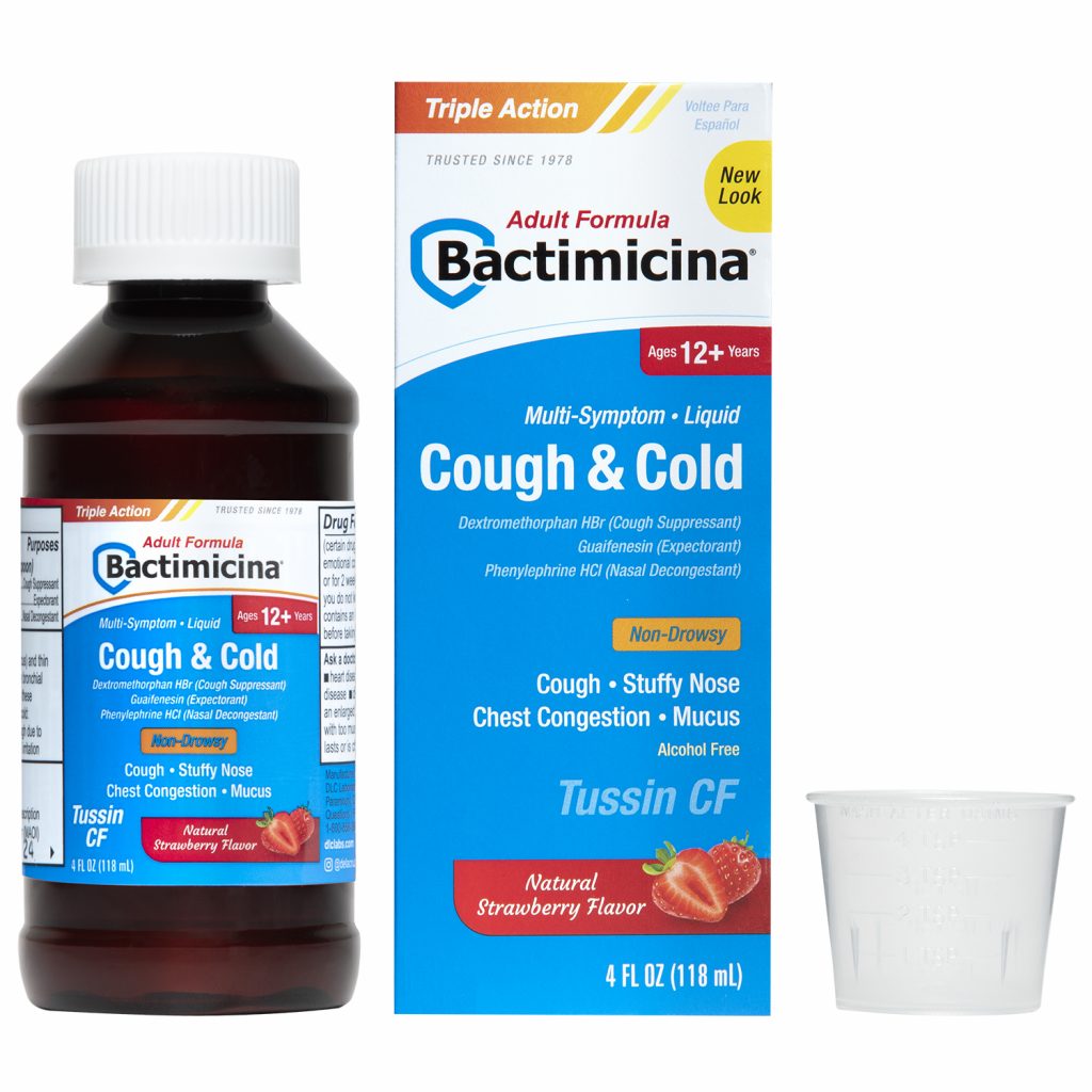 Bactimicina® Cough & Cold Liquid 4 FL OZ (118 mL)