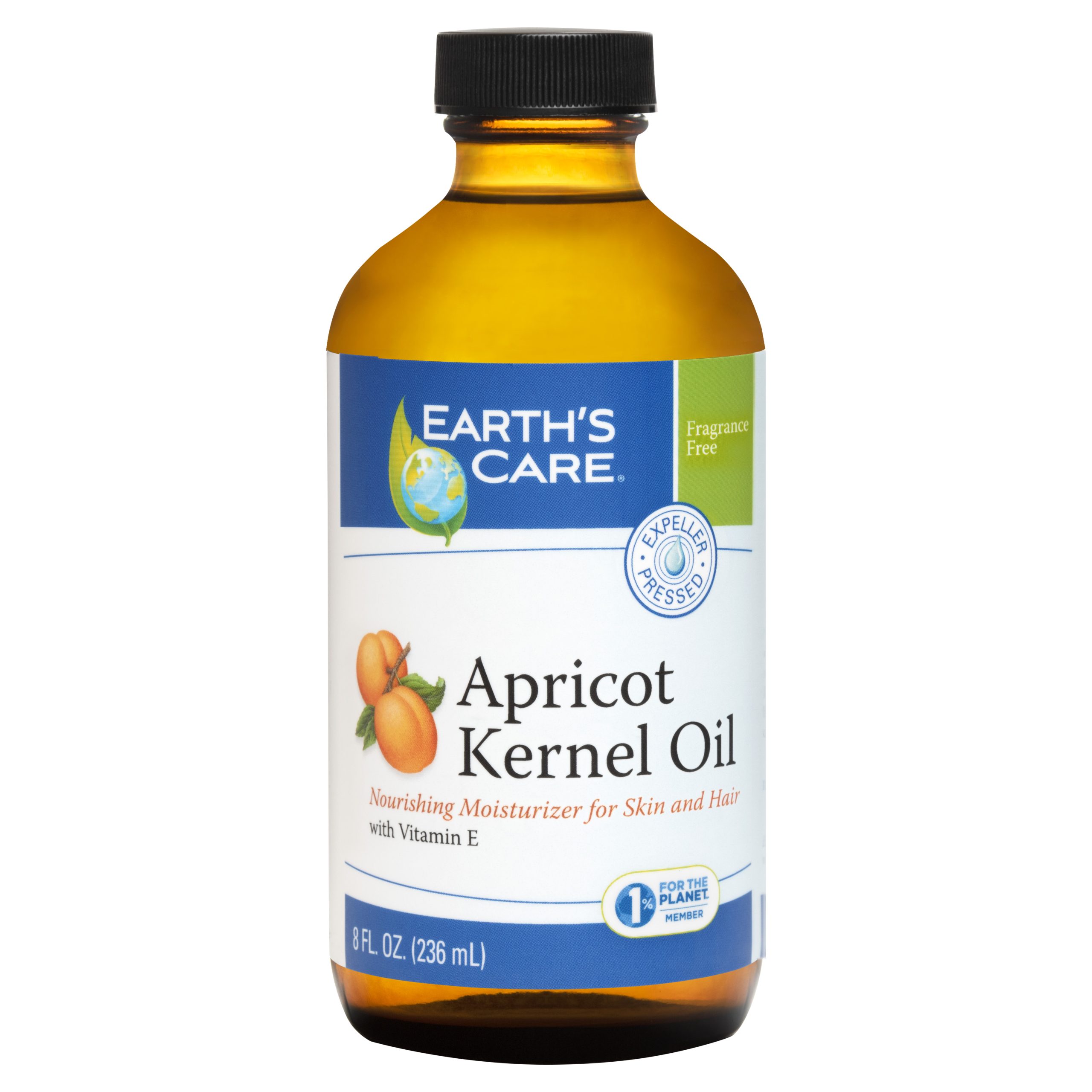 Earth’s Care® Expeller-Pressed Apricot Oil 8 FL OZ (236 mL)