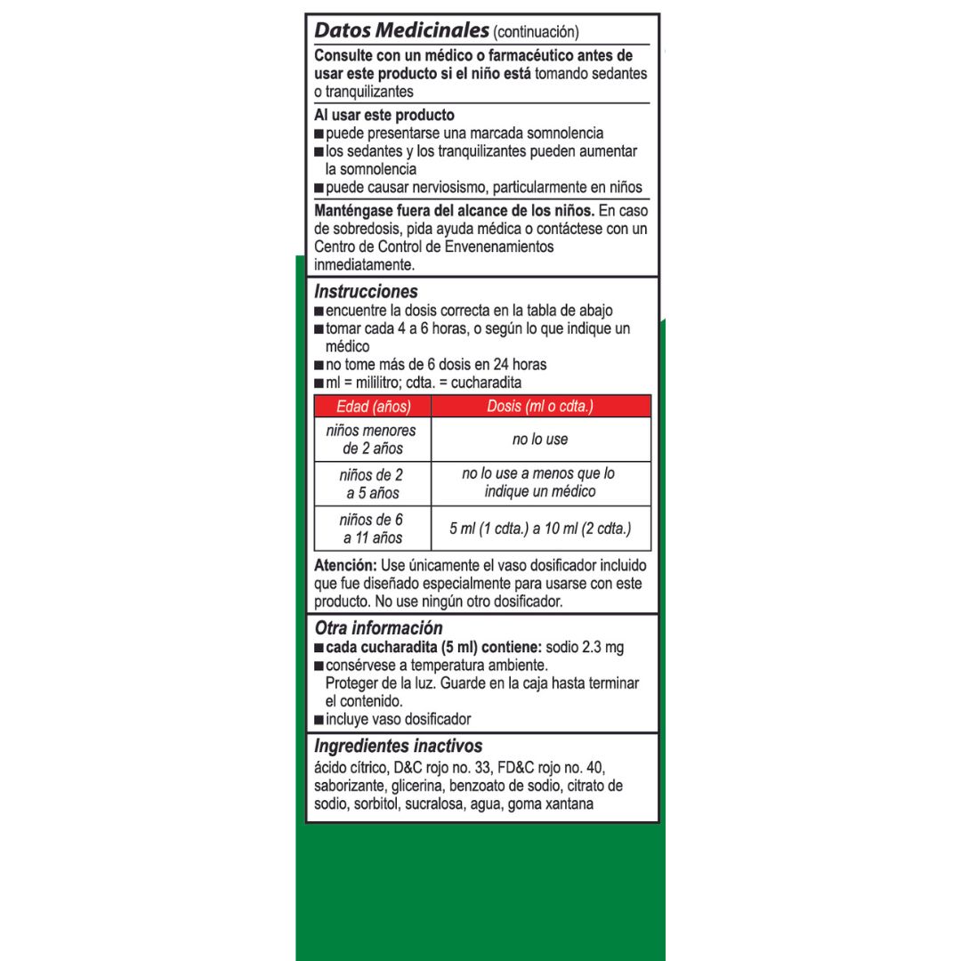 Bactimicina® Children’s Allergy Liquid 4 FL OZ (118 mL)
