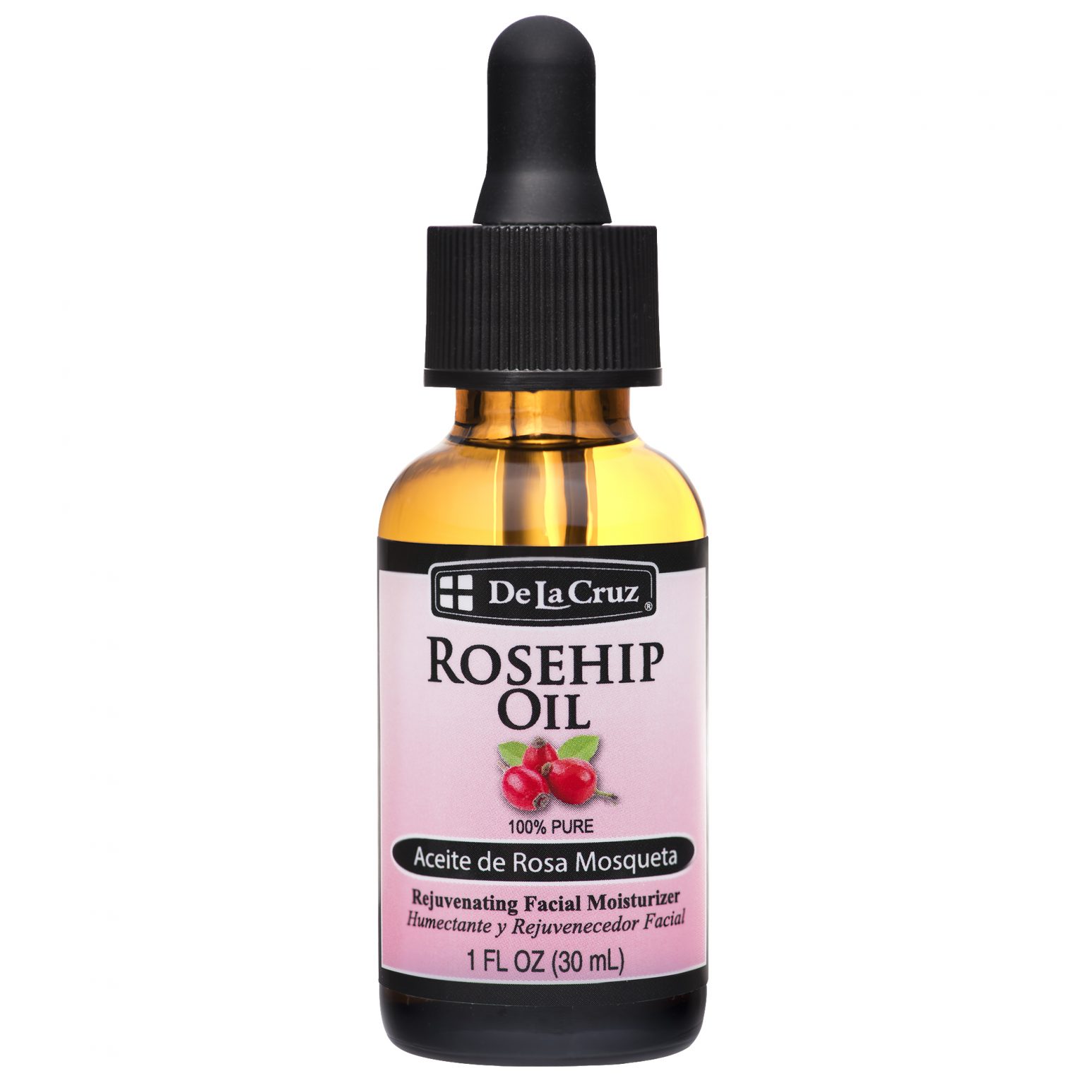 Aceite de Rosa Mosqueta Chilena De La Cruz® 100 % puro prensado en frío ...