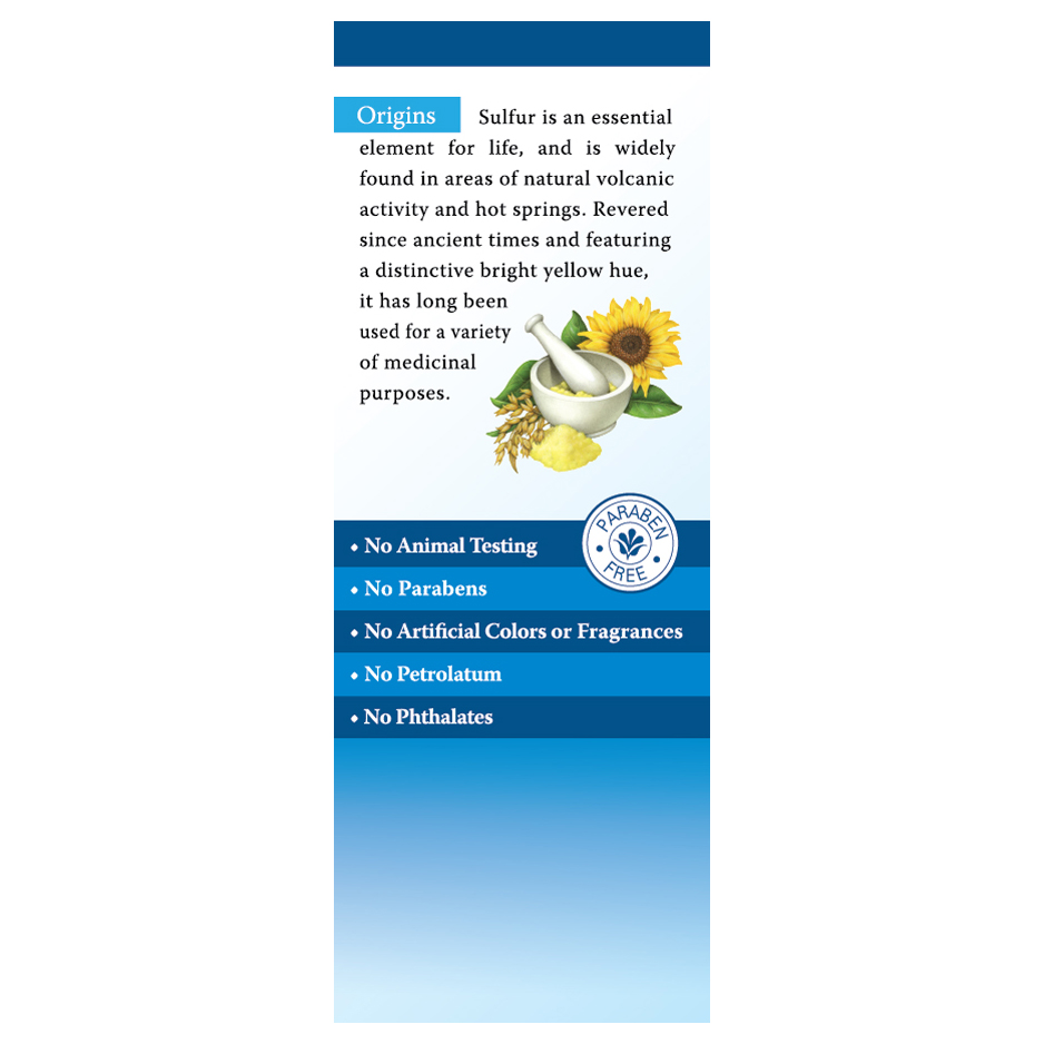 Earth’s Care® Acne Treatment Mask 5% Sulfur 2.5 OZ (71 g)