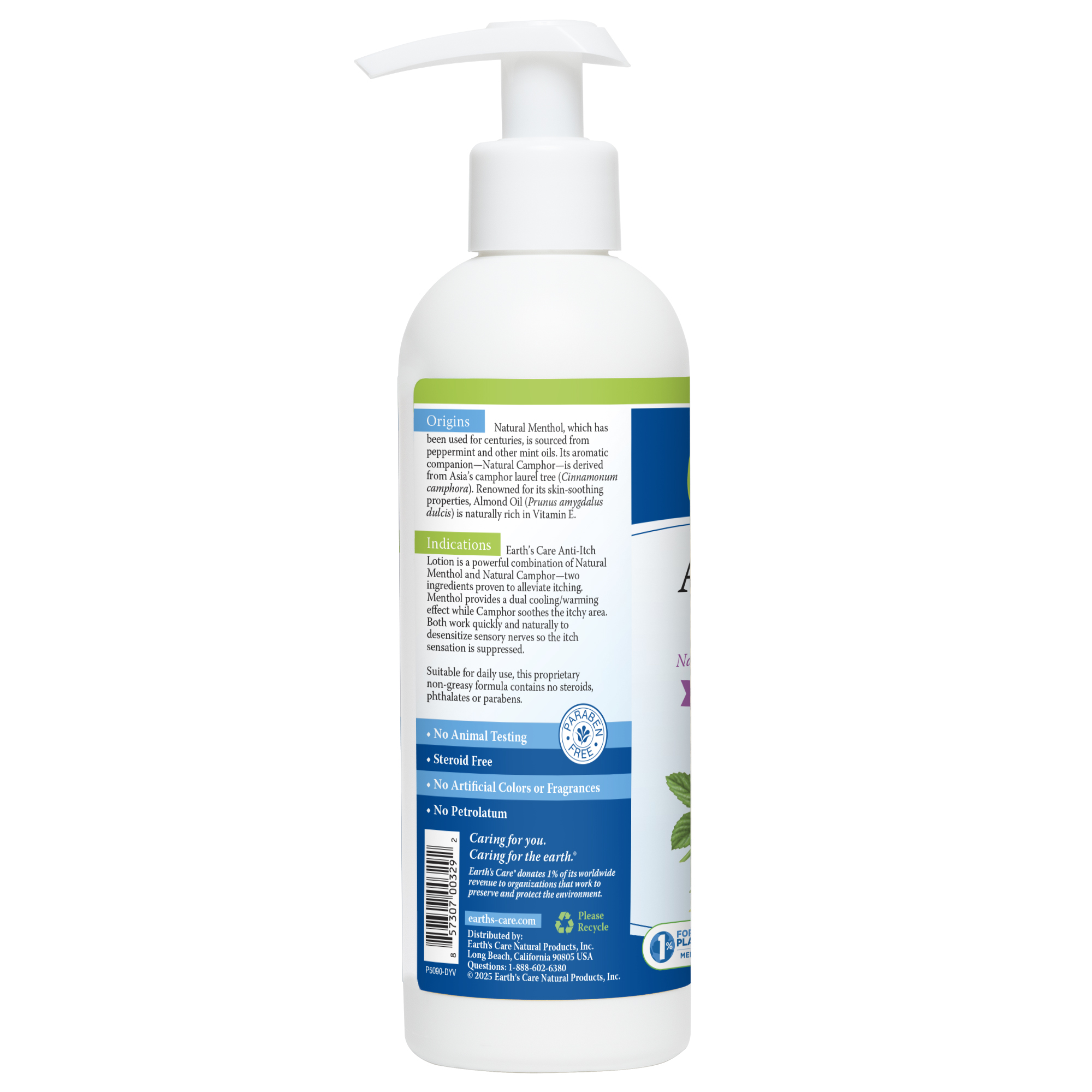 Earth’s Care® Anti-Itch Lotion 8 FL OZ (237 mL)